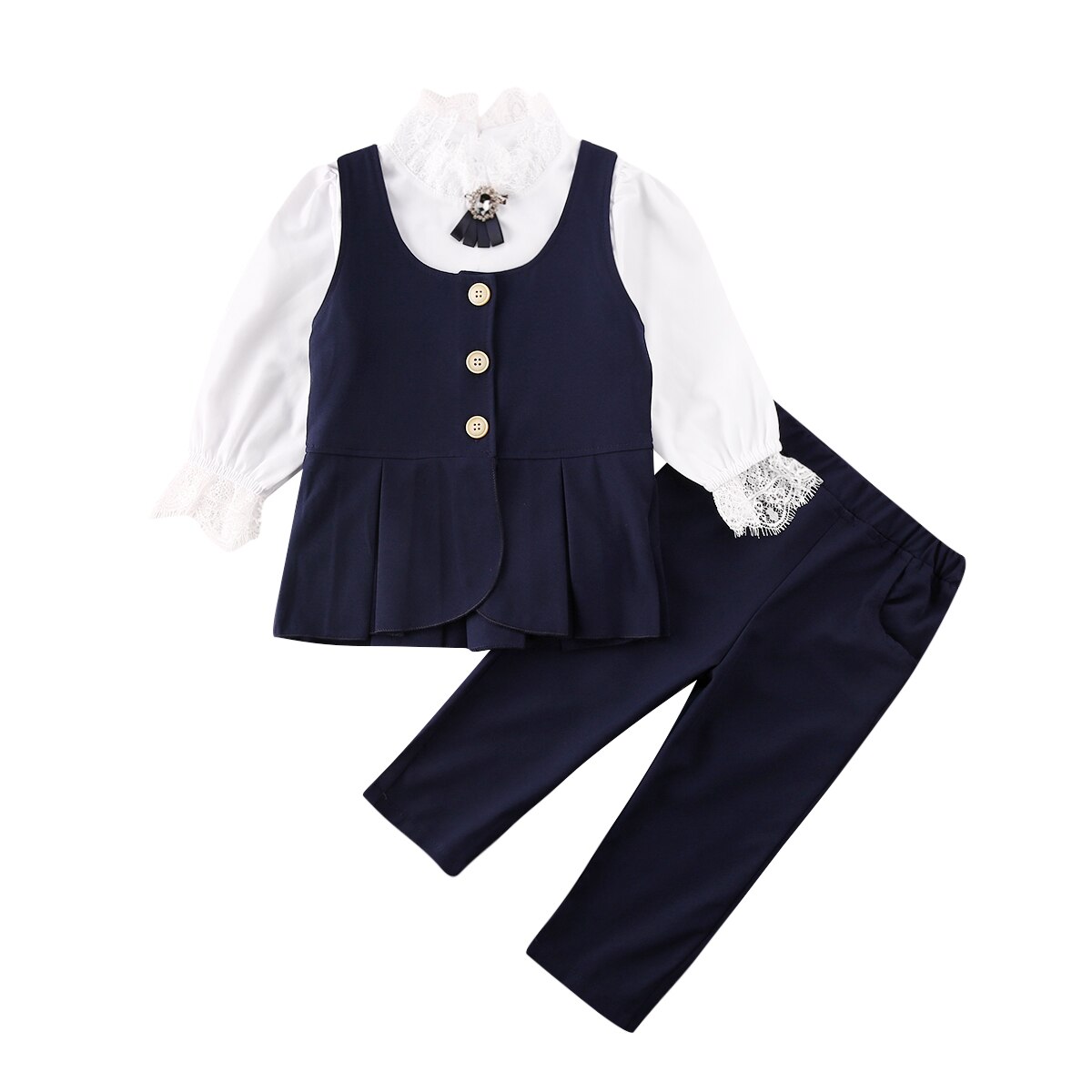 Baby Girl Formal Cute Blazers Infant Girls Kids La... – Vicedeal