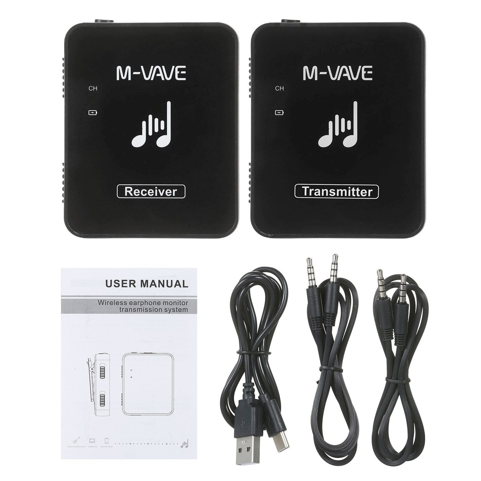 M-VAVE 2.4Ghz Portable Draadloze Oortelefoon Monit... – Vicedeal