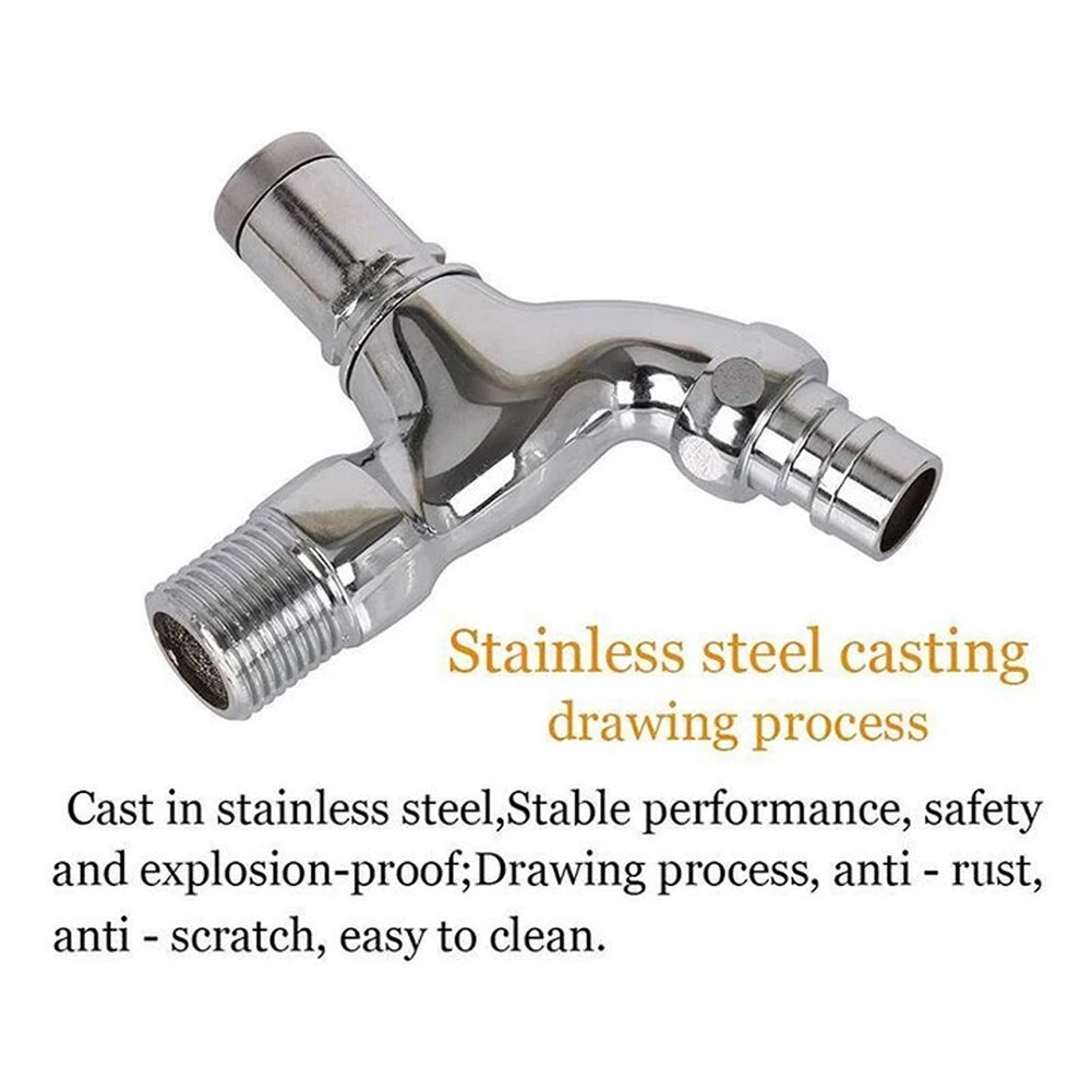 Anti-theft Faucet 2 Keys Universal Basin Water Tap... – Grandado