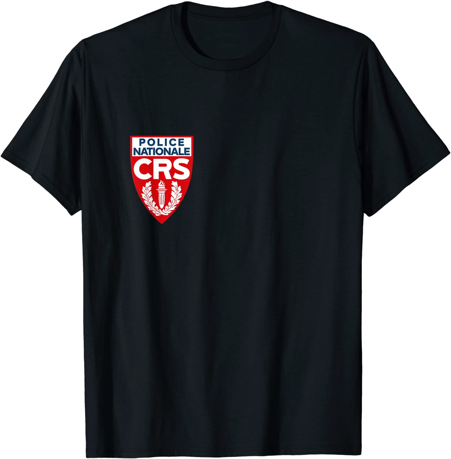 French CRS National Police Men T-Shirt Short Casua... – Vicedeal