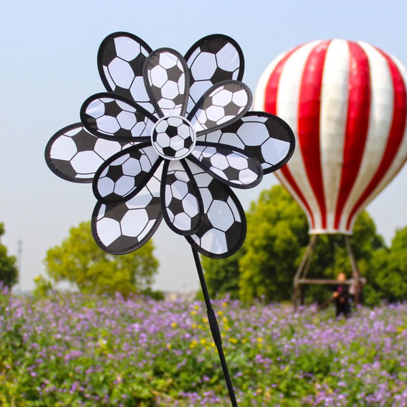 OOTDTY Kids Double Layer DIY Football Windmill Win... – Grandado