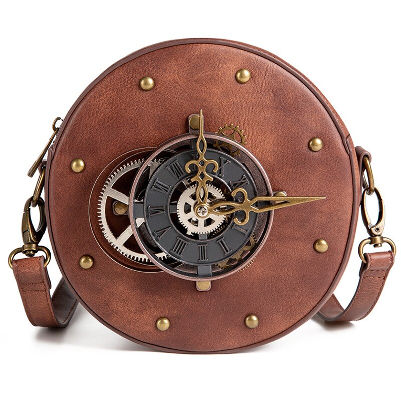 Steam Punk Women's Shoulder Bags Ladies Retro Circ... – Grandado