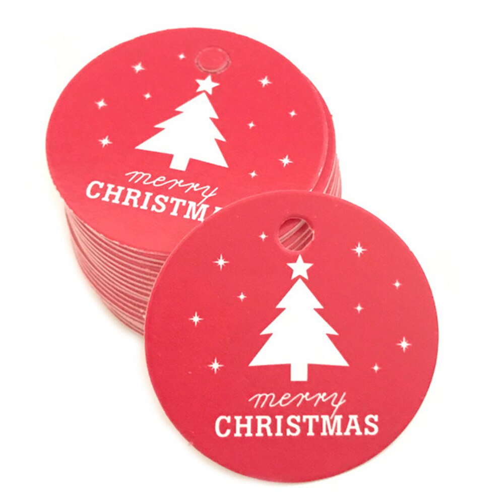 100pcs Christmas Series Tags Paper Label Tag DIY C... – Grandado