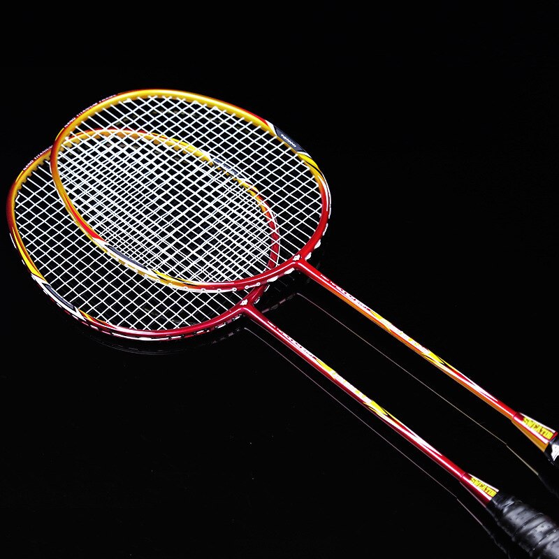 2PCS Full Carbon Carbon Fiber Badminton Racket Ult... – Grandado