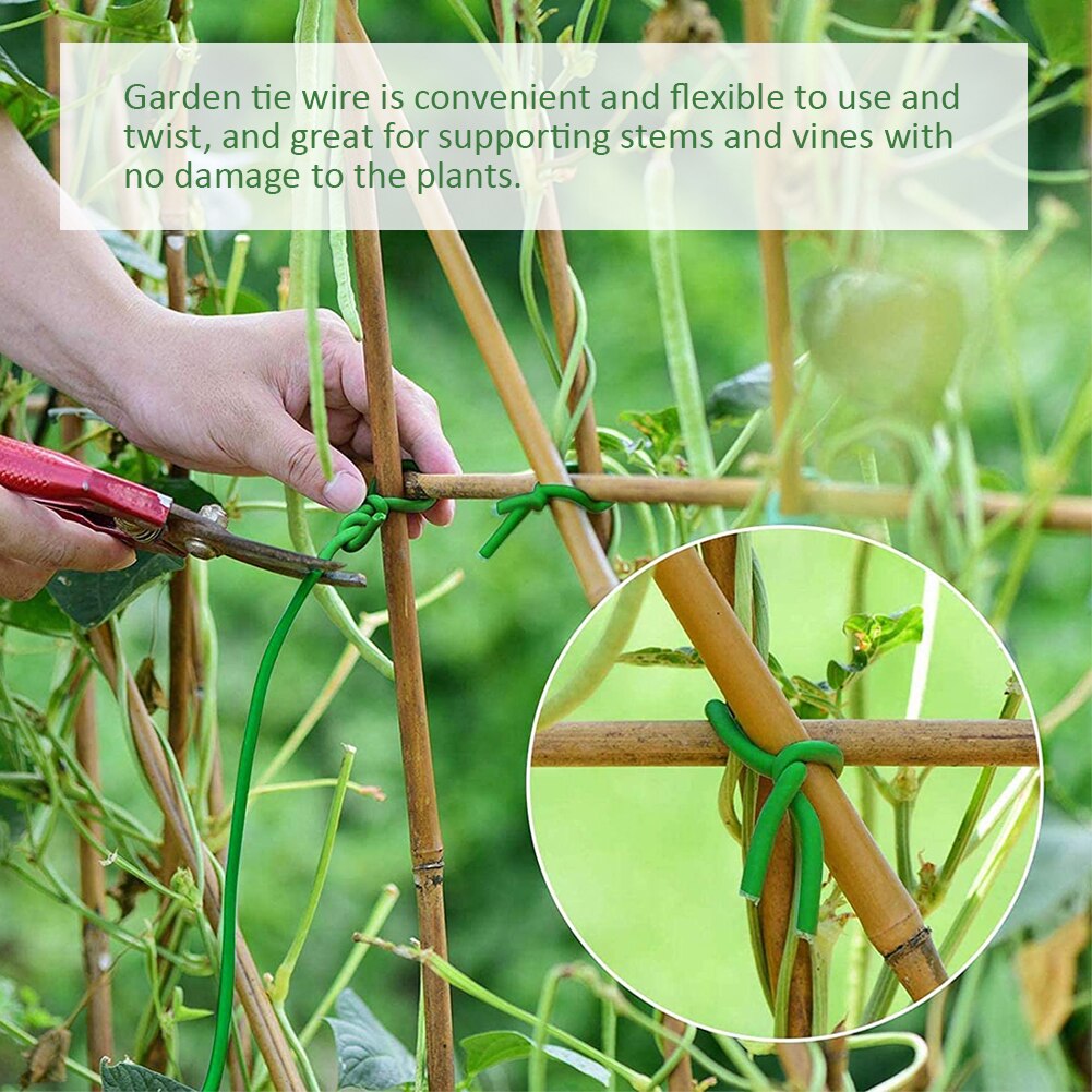 Plant Soft Ties Garden Tie Wire Cord Support Plast... – Grandado