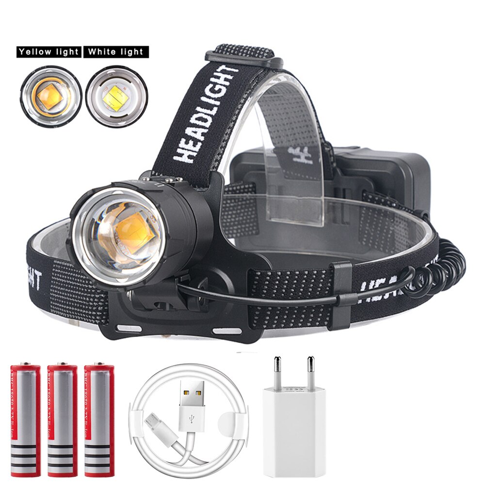 7000LM XHP70.2 Led Koplamp XHP70 Meest Krachtige G... – Grandado