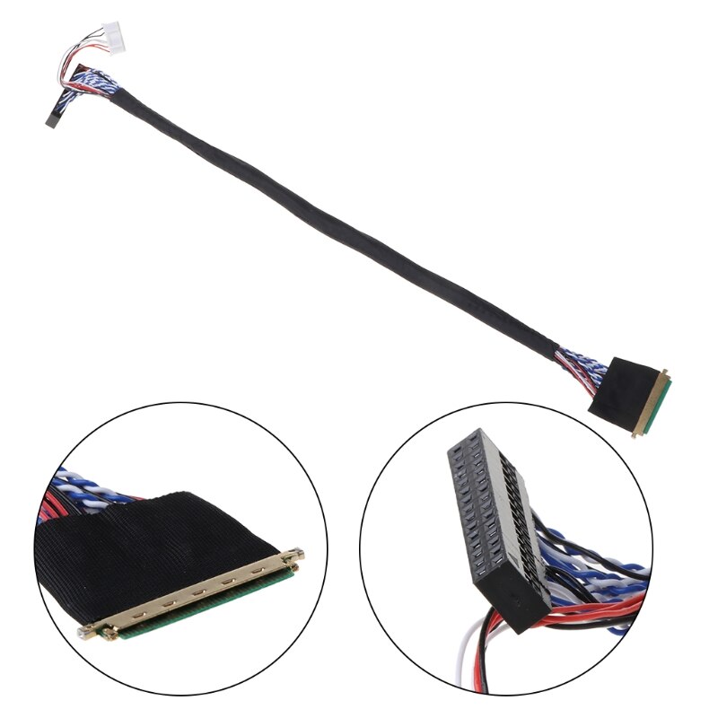 I-PEX 20453-040T-11 40Pin 2ch 6bit LVDS Cable For ... – Grandado