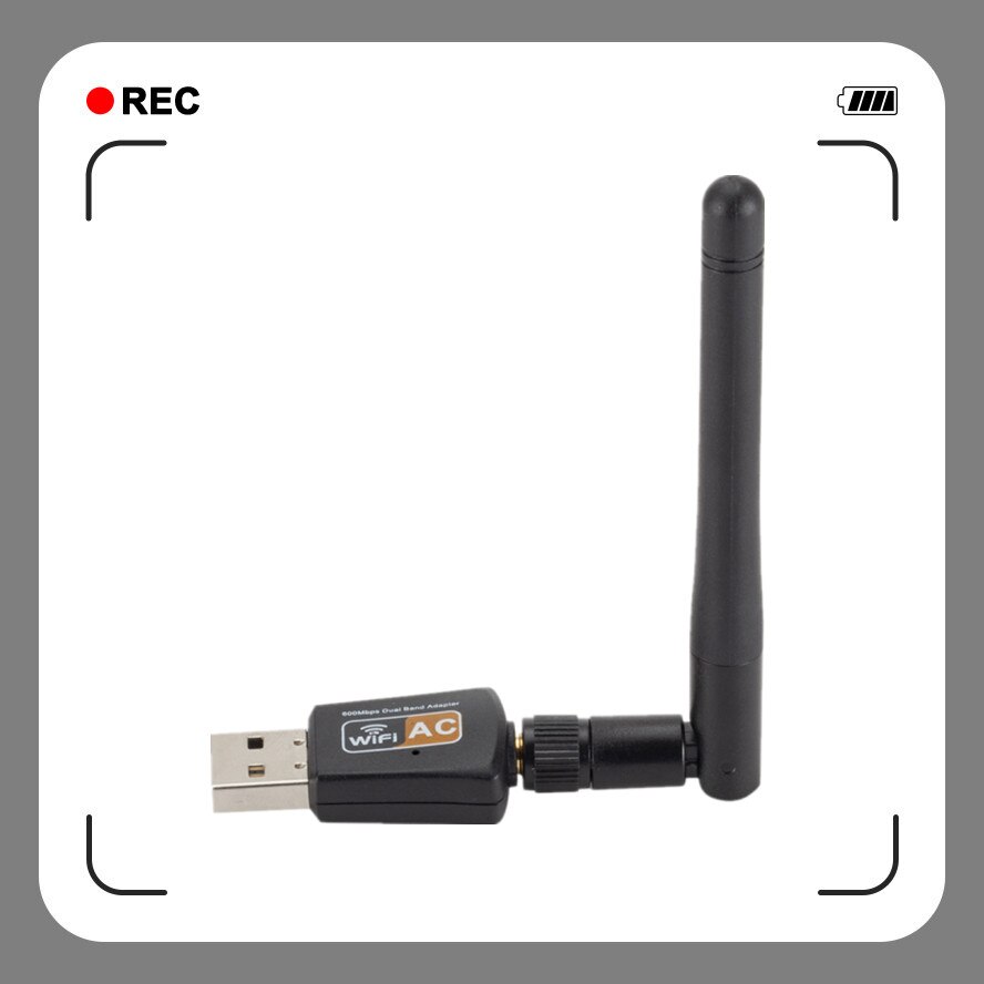 802.11AC Dual Band 600Mbps Draadloze Usb Wifi Adap... – Vicedeal