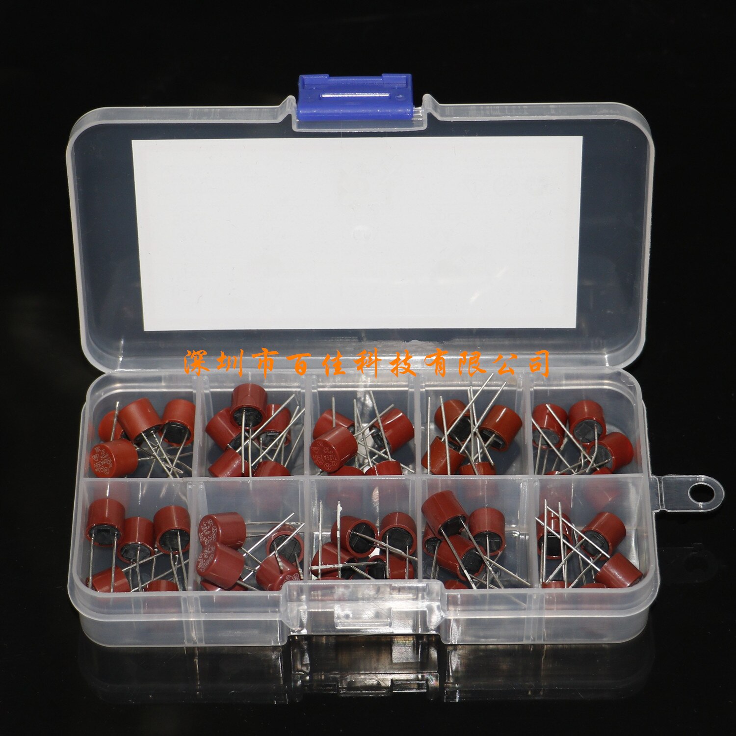 50Pcs 10 specifications 382 round fuse 250V (T0.5-... – Grandado
