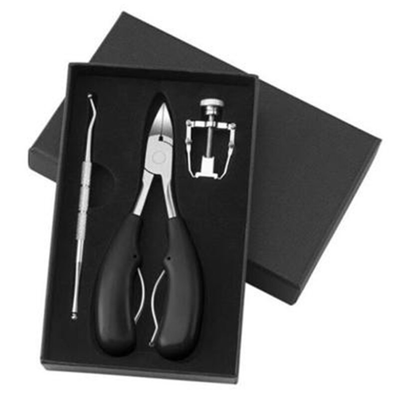 Stainless Steel Nail Nipper Set Cuticle Pusher Ing... – Vicedeal