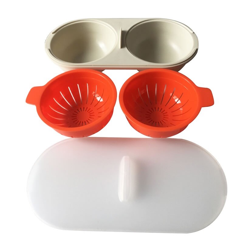 Upspirit 2 Holte Eierkoker Plastic Magnetron Eiere... – Vicedeal