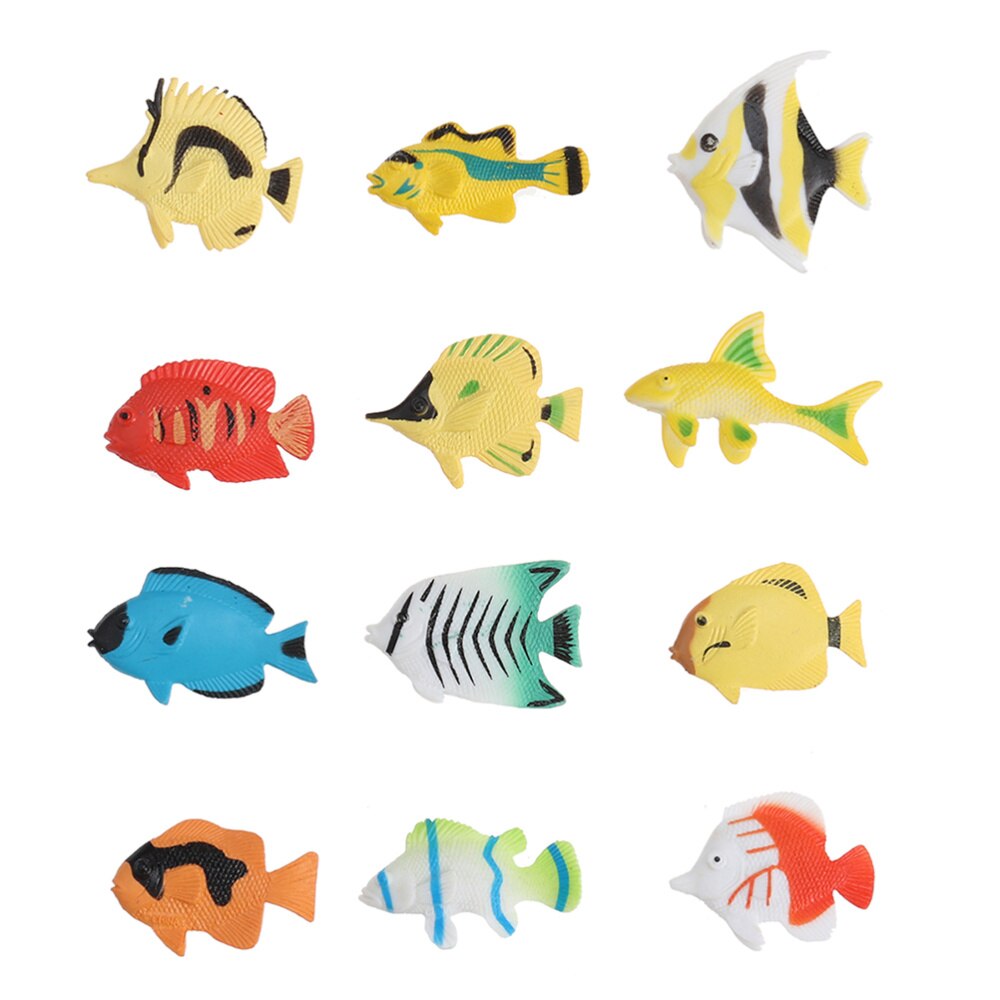 12pcs Ocean Animal Tropical Fish Figure Model Pres... – Vicedeal
