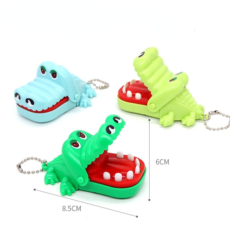 Press Tooth Biting Finger Shark Crocodile Tricky P... – Vicedeal