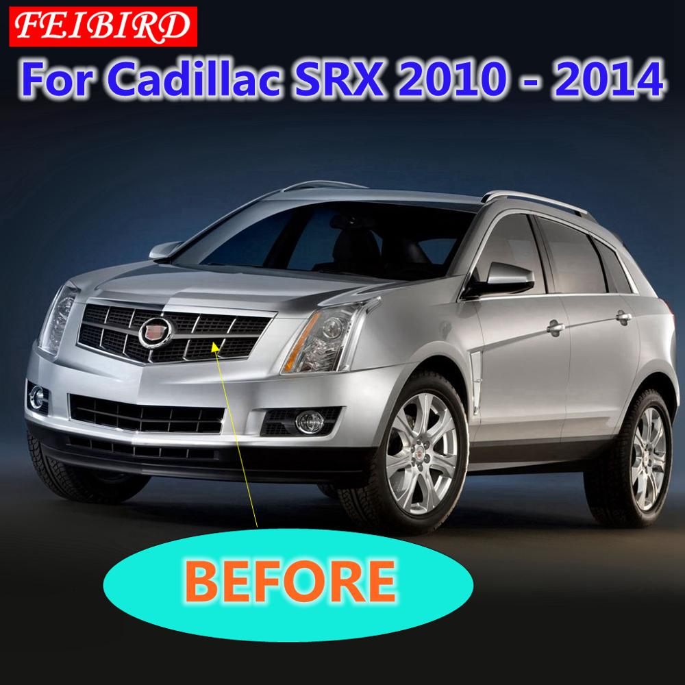 Bright Silver Fit For Cadillac SRX - Front Face Gr... – Grandado