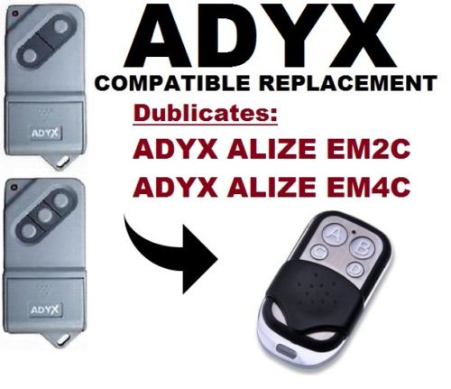 ADYX ALIZE EM2C, EM4C Universal remote control fob... – Grandado