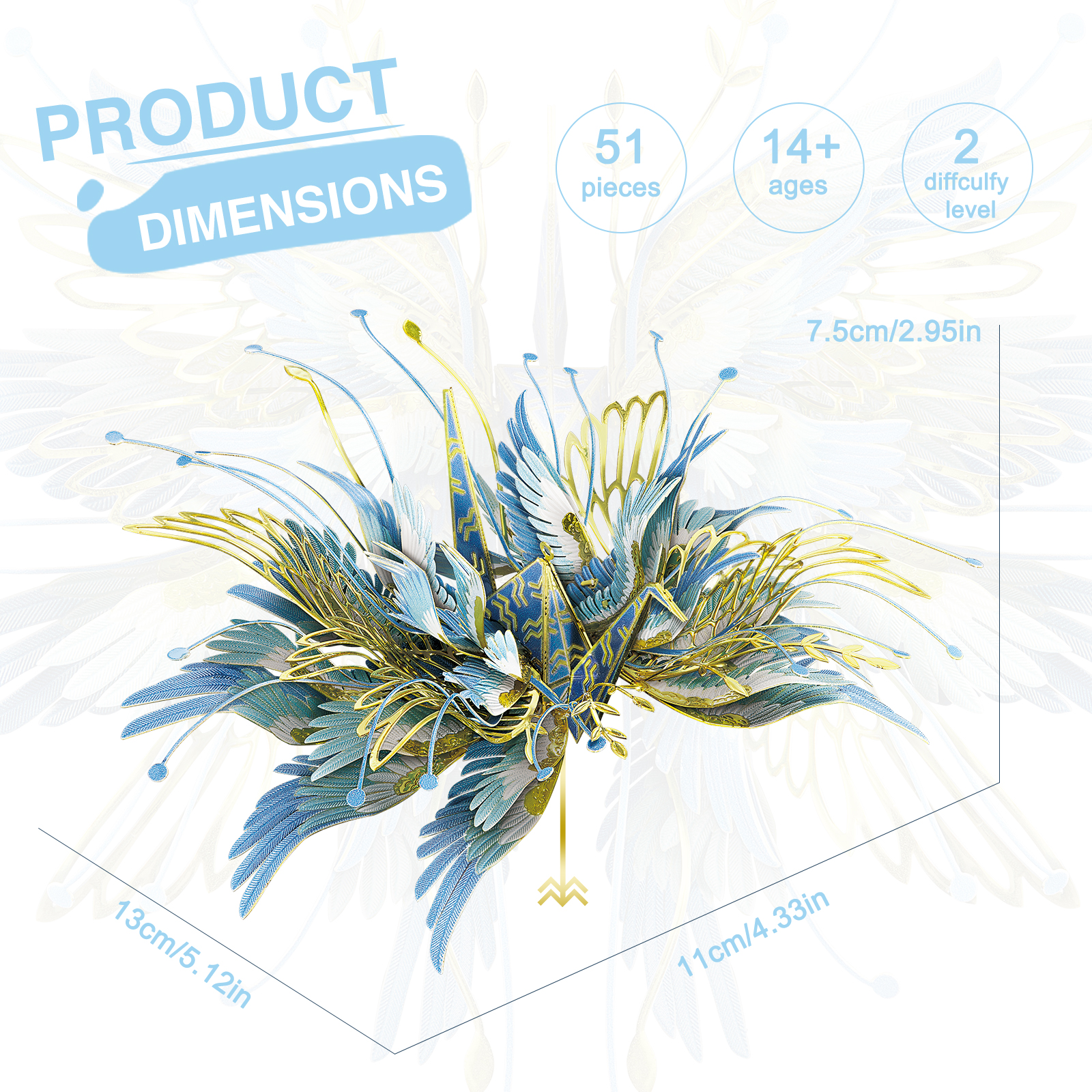 Piececool 3D Metal Puzzle-Aquarius One Thousand Or... – Grandado