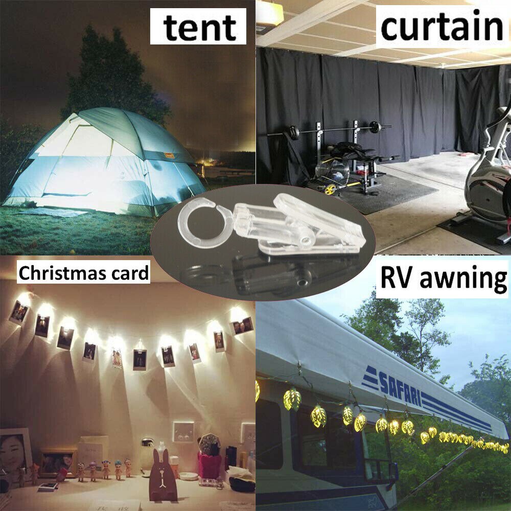 20 bobil fest lys henger kortholder klare kroker m... – Grandado