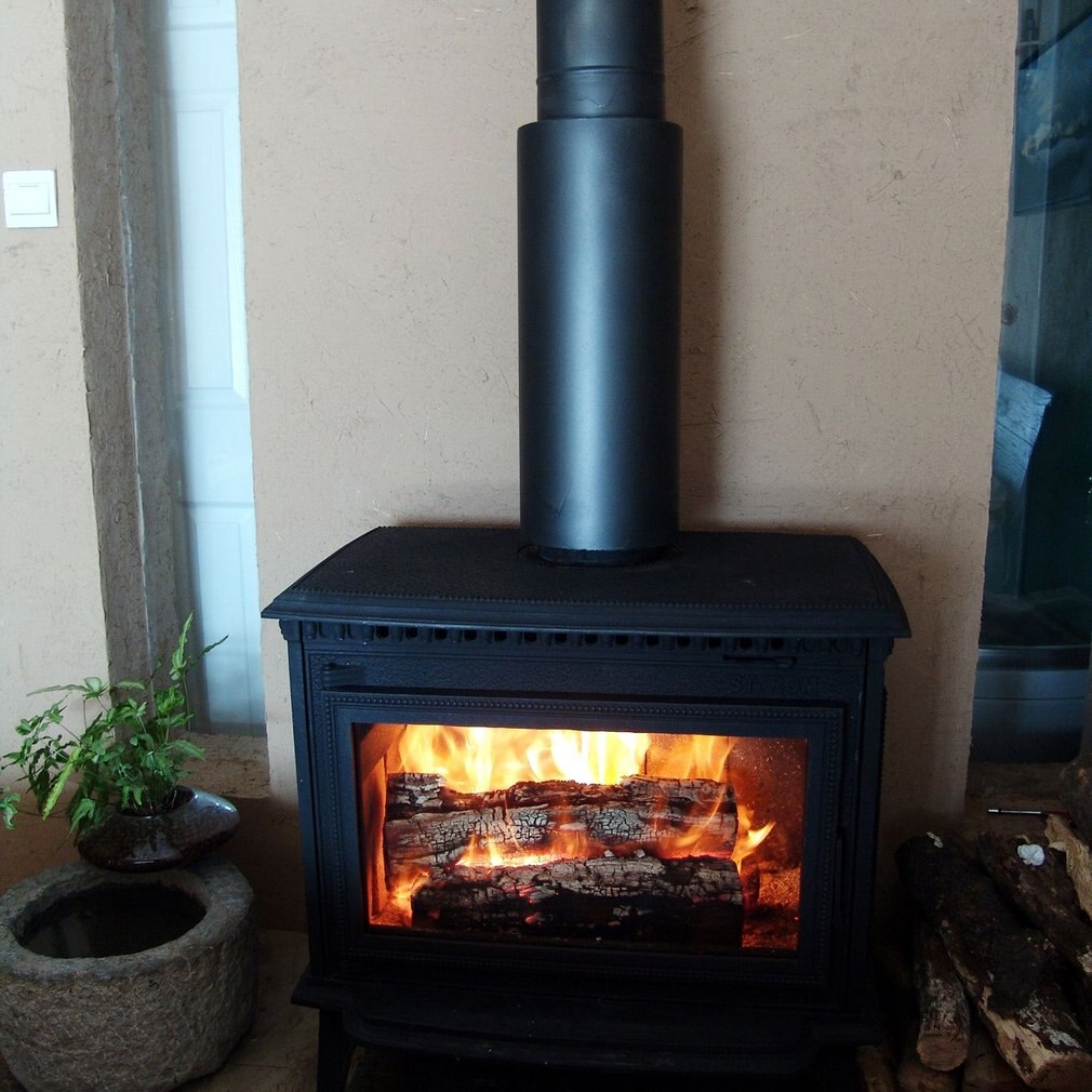 3 Bladen Haard Fan Hout Brandende Real Power Warmt... – Grandado