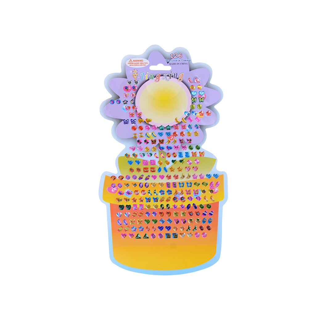 4 sheets Cartoon heart star cake Reward Crystal St... – Grandado