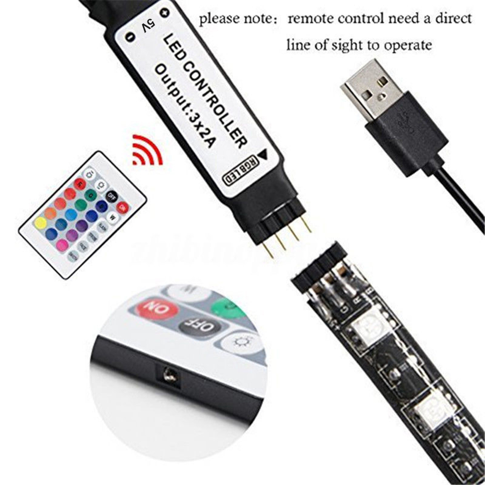 5-24V Usb Led Verlichting Controller Ir Rf Afstand... – Grandado