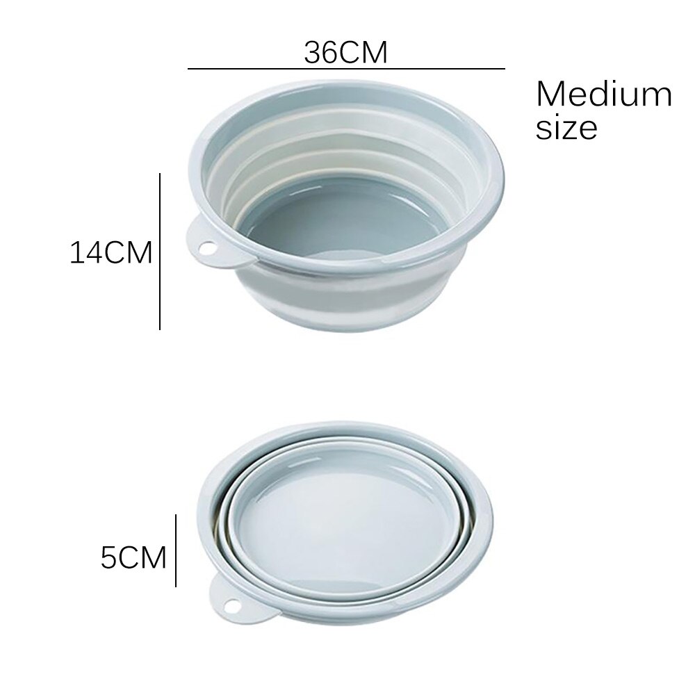 Folding Portable Basins Outdoor Travel Camping Was... – Grandado