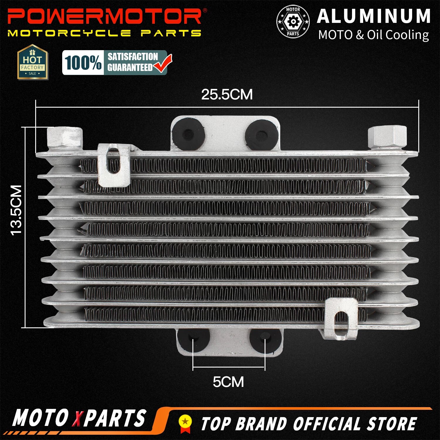 Universal Motorcycle 8 Rows Oil Cooler Aluminum En... – Vicedeal