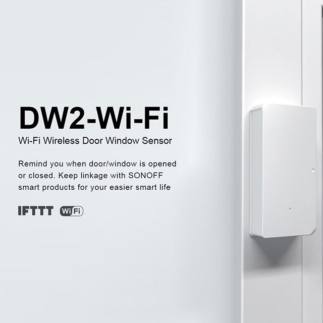SONOFF DW2 Wi-Fi Wireless Door Window Sensor Smart... – Grandado