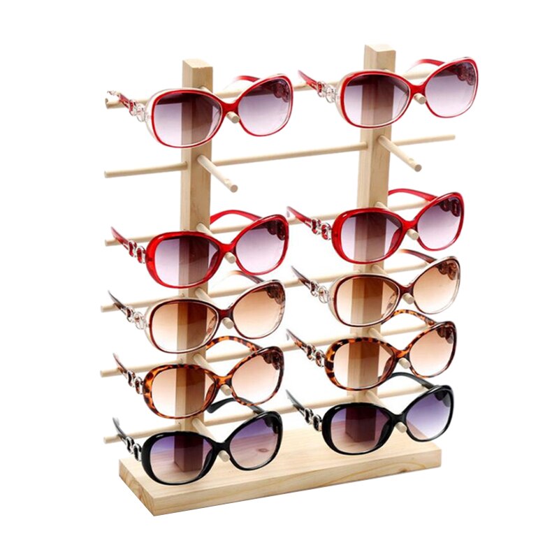 Multi Layers Wood Sunglass Display Rack Shelf Eyeg... – Vicedeal