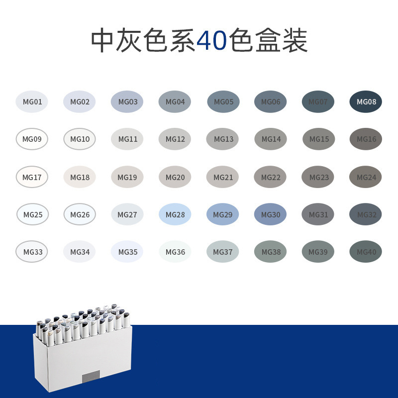 Double-head Alcohol marker pen 40 color /set paint... – Vicedeal