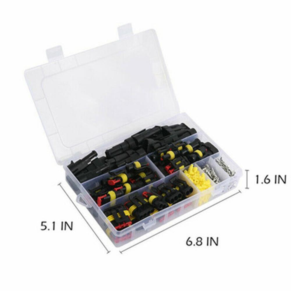 352 Stuks Hid Waterdichte Connectoren 1/2/3/4 Pin ... – Vicedeal
