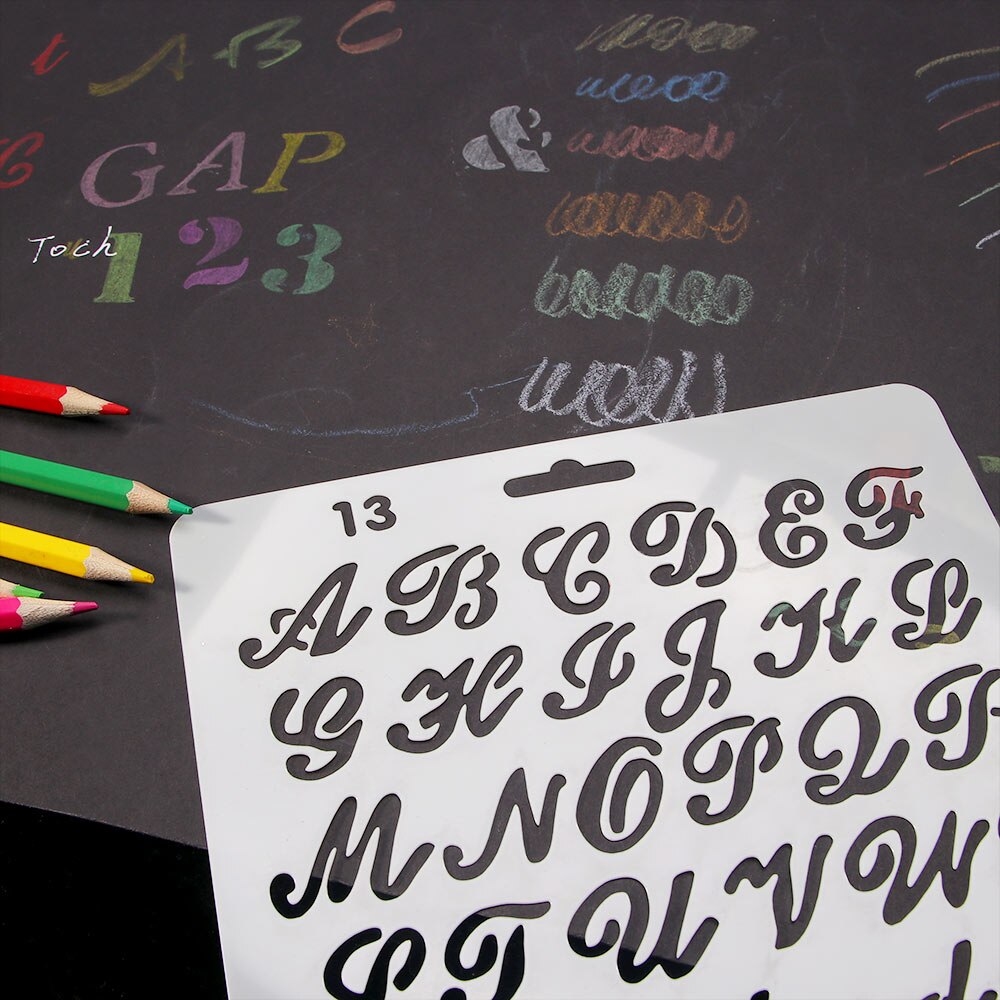 1 Pc 27Cm Praktische Alfabet Letters Diy Craft Gel... – Grandado