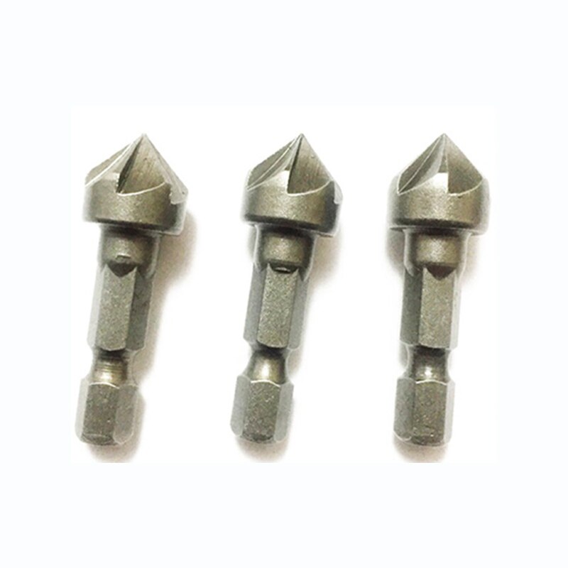 Hexagonal Shank Six-Blade Chamfering Tool Carbon S... – Vicedeal