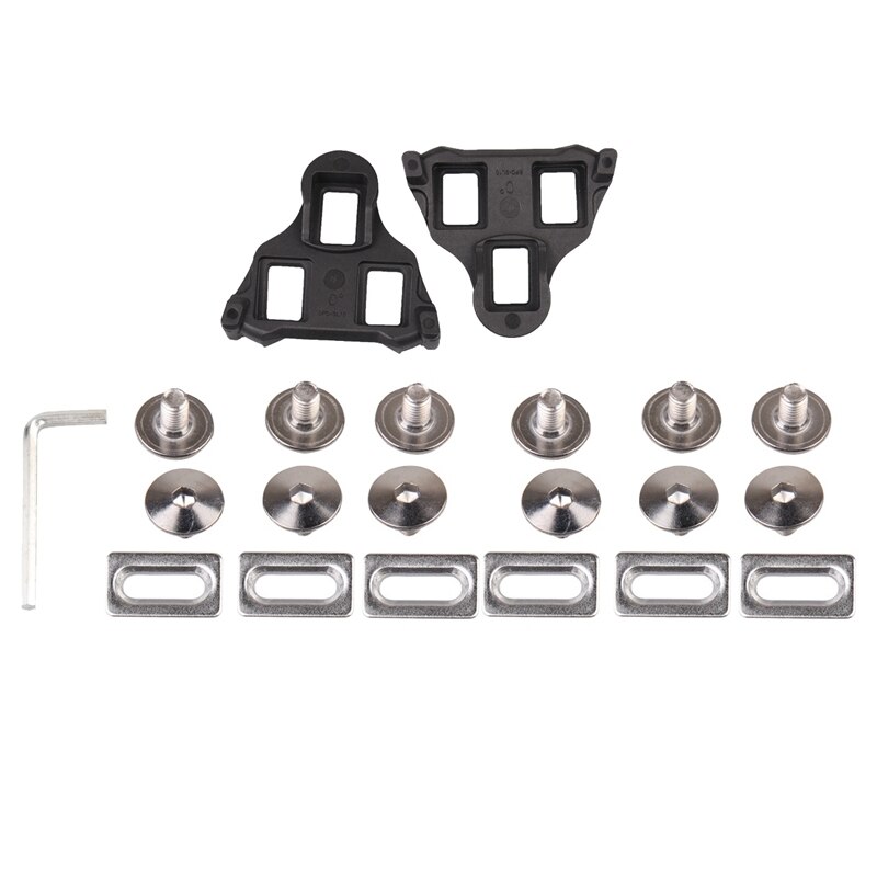 Road Bike Cleats Self-Locking Bicycle Pedals Lock ... – Vicedeal