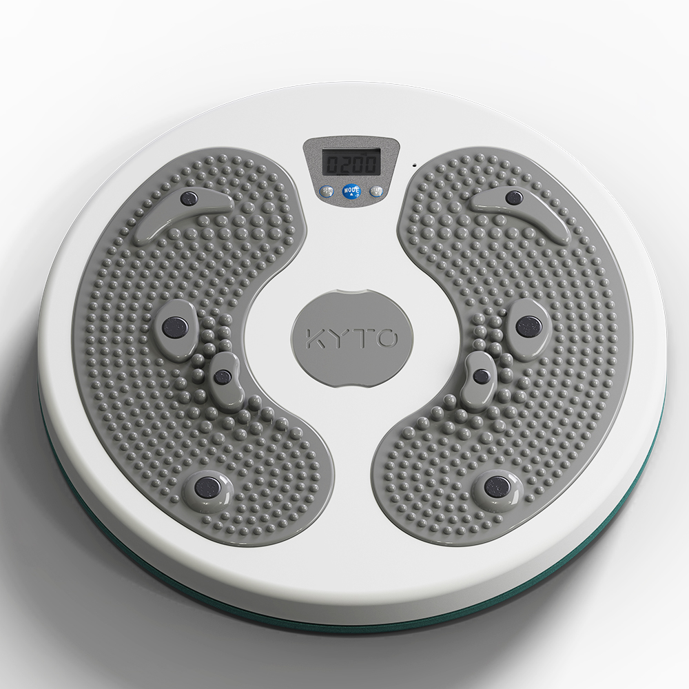 Kyto digital midjeskiva fitnessfigur trimmer vridb... – Vicedeal