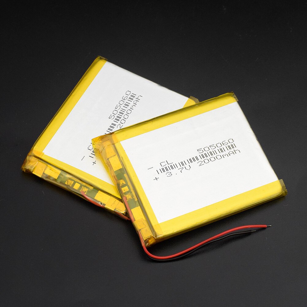 3.7V 2000mAh 505060 Lithium Polymer Li-Po li ion R... – Vicedeal