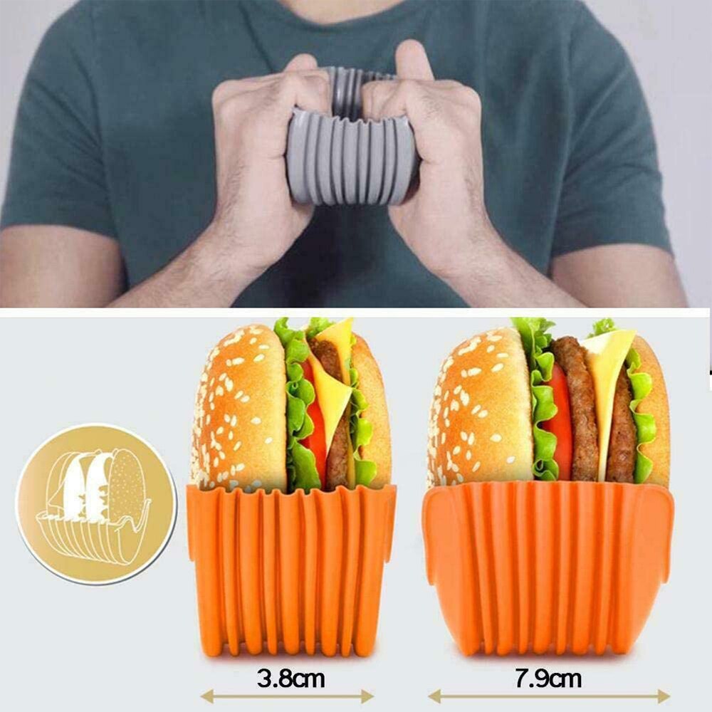 Burger Buddy Clip Box Stretchable Kitchen Organize... – Grandado