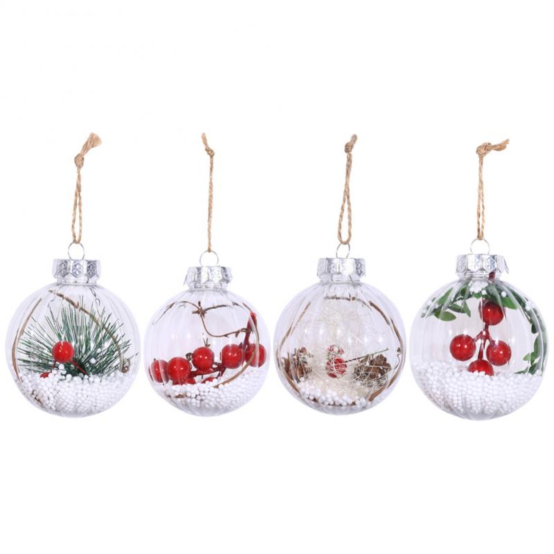 Christmas Decoration Round Shape Ball Christmas Pe... – Vicedeal