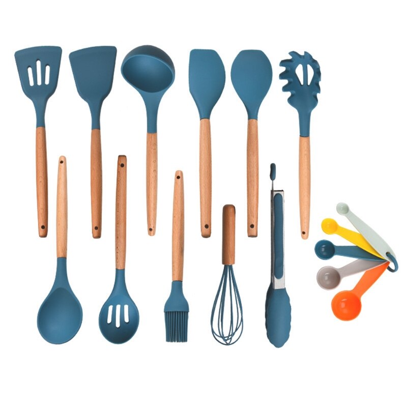 Silicone Cooking Utensil Set Cooking Set Non-stick... – Vicedeal