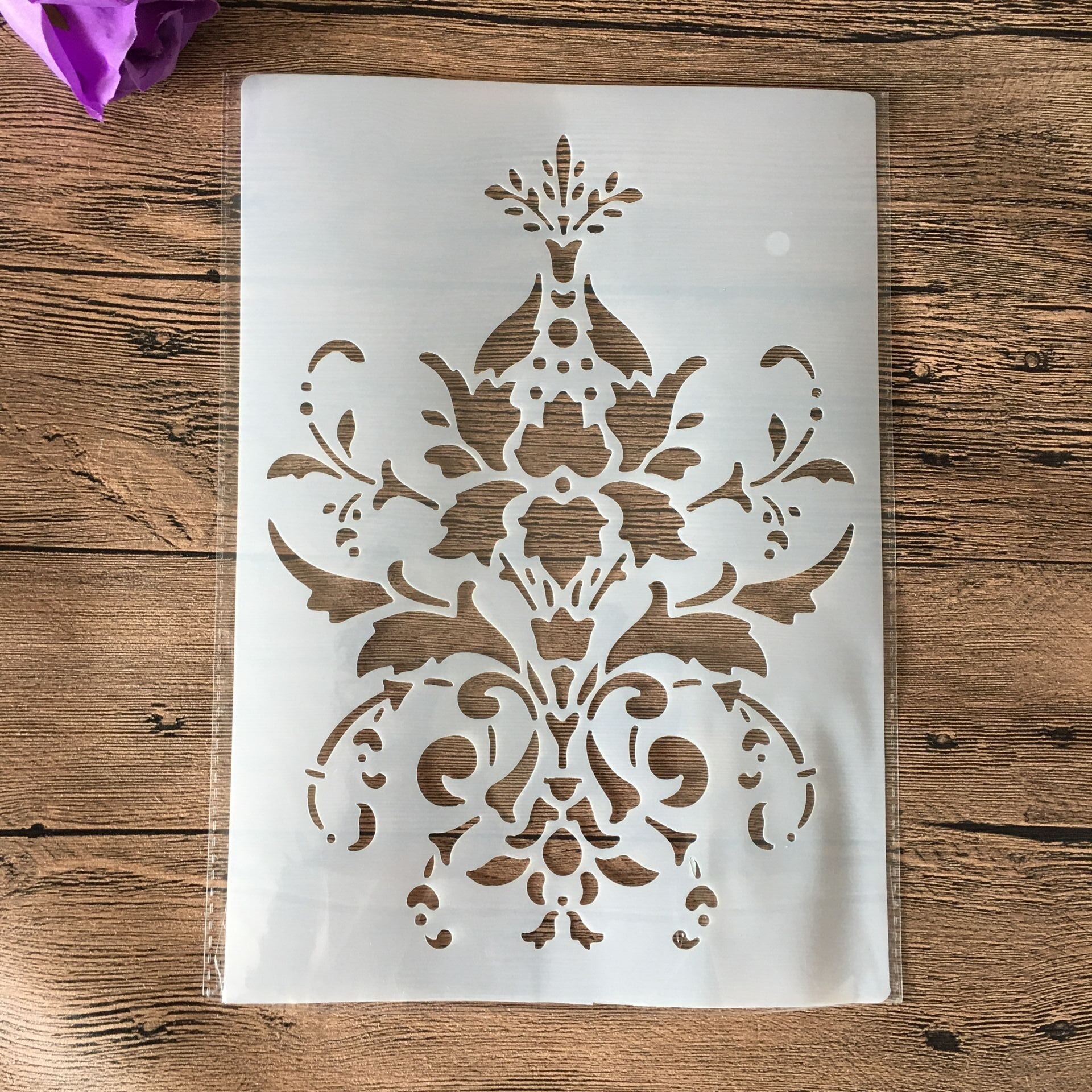 A4 DIY Stencils Wall Painting Scrapbook Coloring E... – Vicedeal
