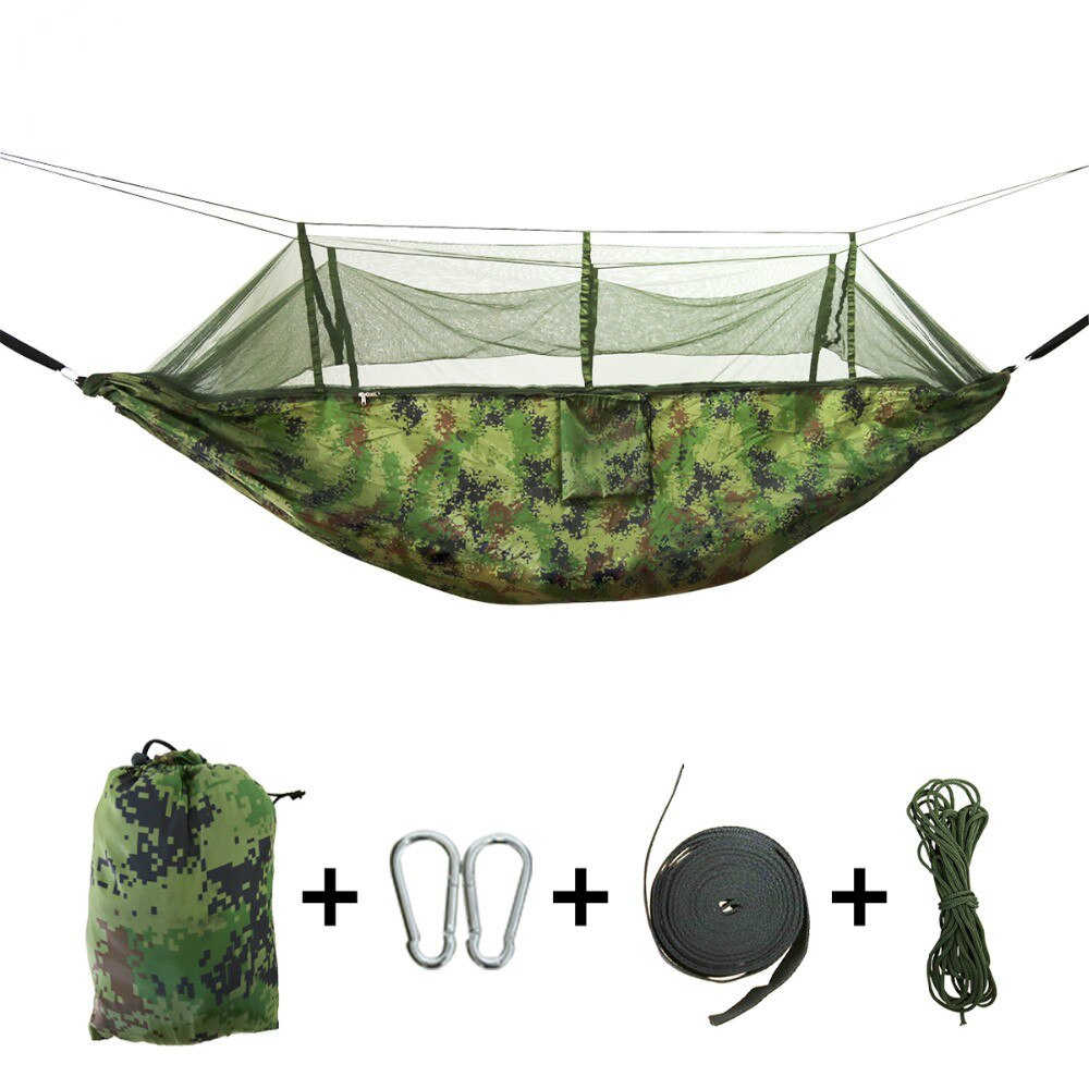 1-2Person Outdoor Leisure Travel Draagbare Hangmat... – Grandado