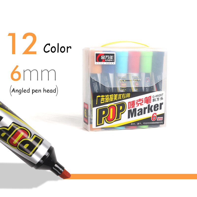 Original Genvana/Know POP Art Color Marker 12pcs O... – Vicedeal