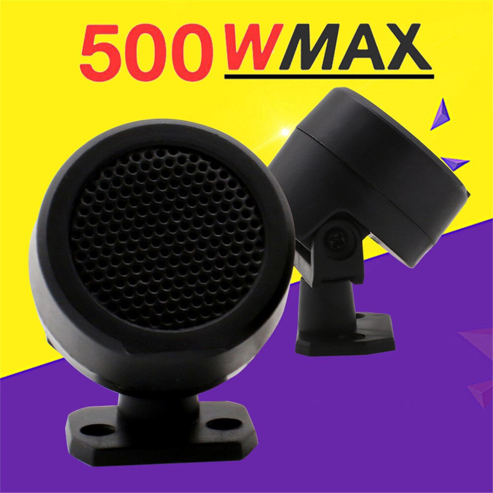 2PCS 500W Pre-Wired Tweeter Speakers Car Audio Sys... – Grandado