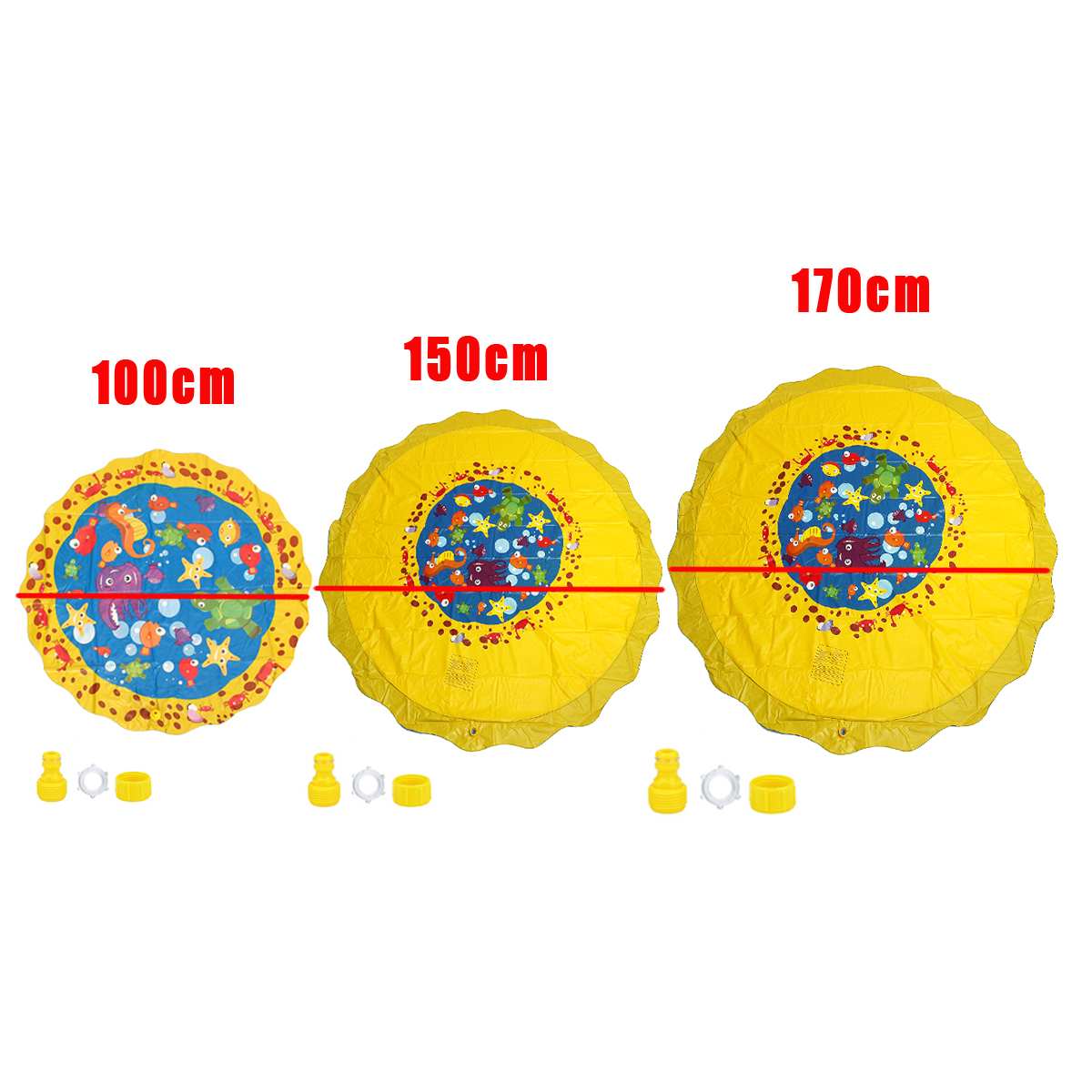 Water Sprinkle Splash Play Mat Inflatable Splash M... – Vicedeal