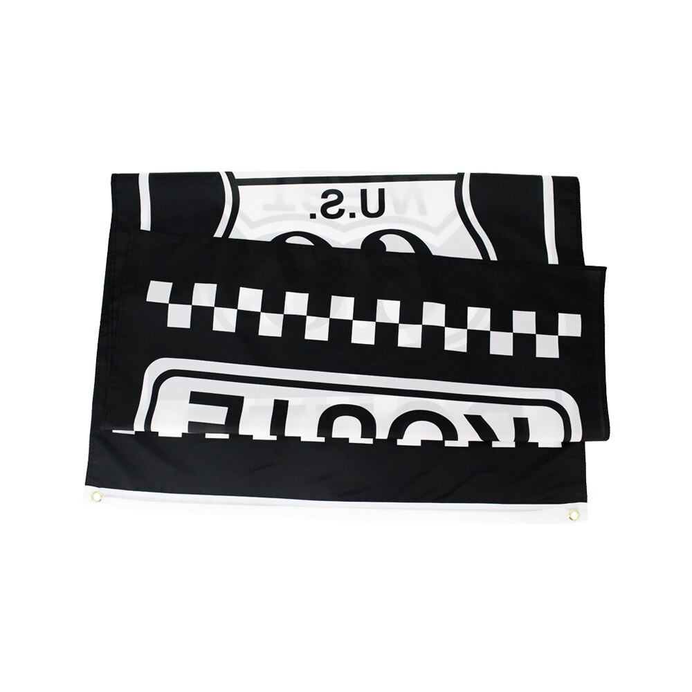 90150cm historic west us route 66 Flag – Grandado