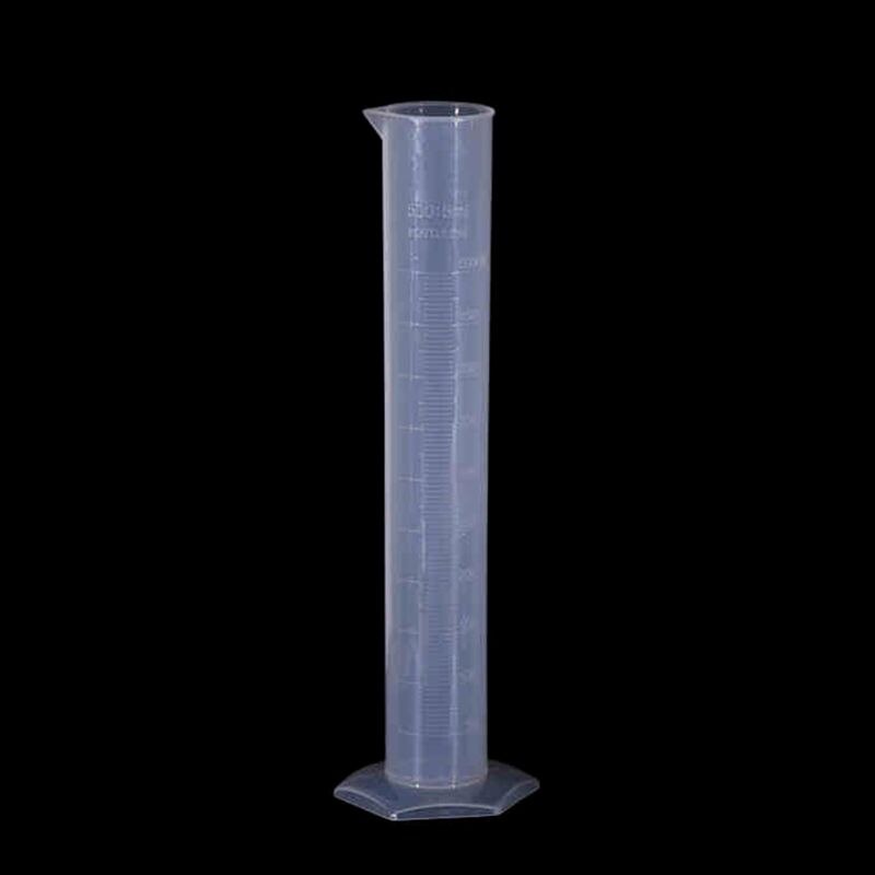 5 Pcs Clear Plastic Graduated Cylinder, 10, 25, 50... – Grandado