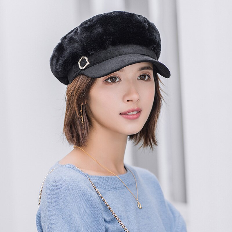 Cpop 6 Patterns Ployester Fiber Hat Pure Color Hat... – Grandado