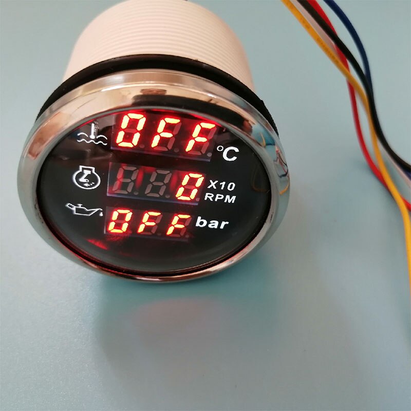 3 Functions Diesel Excavator Boat Car Truck Tachom... – Vicedeal