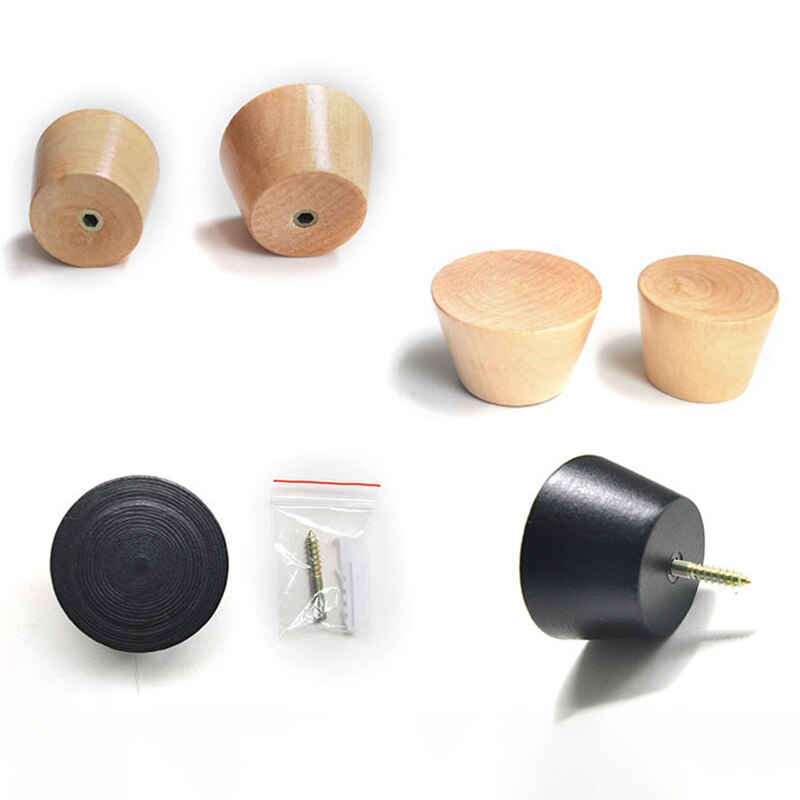 1Pcs Solid Wood Round Hook Wall Hanger Wall Clothe... – Vicedeal