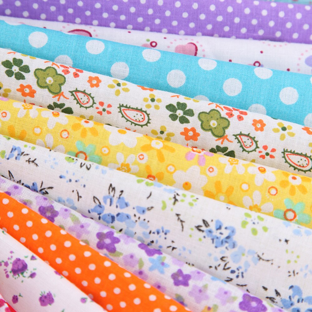 50 PCS/100 PCS Cotton Craft Fabric Cloth 100% Cott... – Grandado