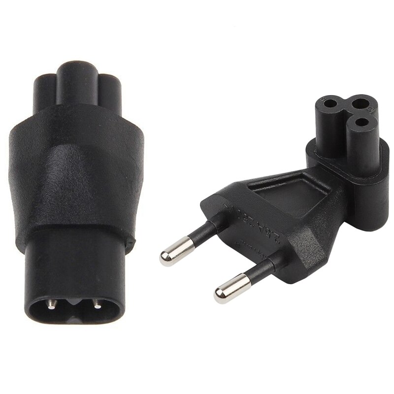 Iec 320 C5 3-Pin Female Naar C8 2-Pin Male Plug Co... – Grandado